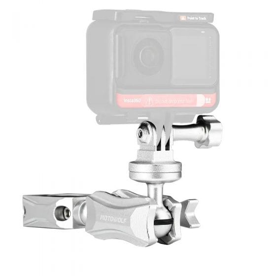 Giá Đỡ Camera Hành Trình Motowolf MDL 3529 Ghi Đông - Motowolf