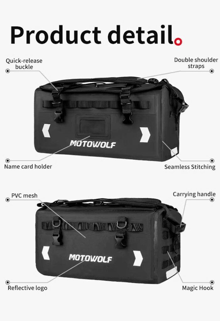 Túi Sau Xe Chống Nước Motowolf MB9 - Motowolf